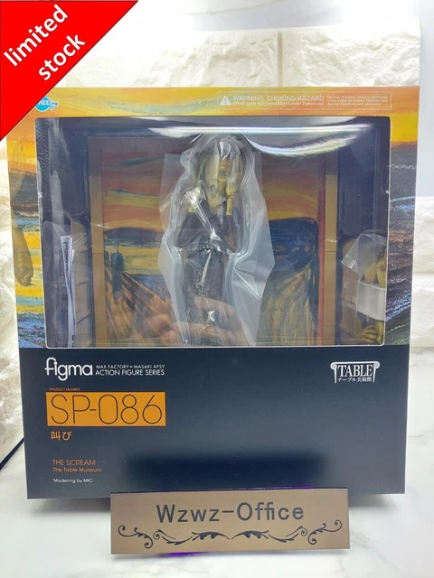MAX FACTORY FIGMA THE SCREAM Table Museum Series Action Figure From ...