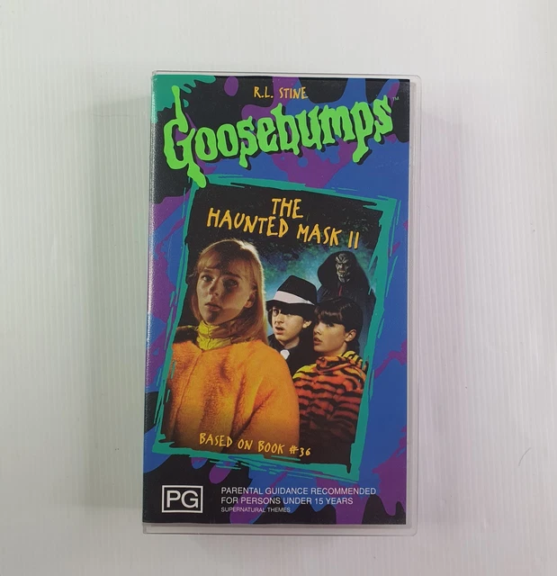 GOOSEBUMPS VHS VIDEO Tape Haunted Mask 2 PAL - Australian Release RARE ...