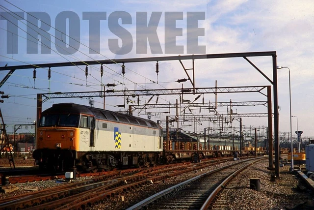 35MM SLIDE BR British Rail Diesel Loco Class 47 47278 1994 Orig £4.98 - PicClick UK