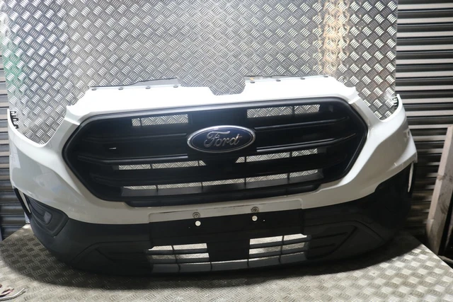 FORD TRANSIT CUSTOM Mk8 Front Bumper Frozen White (See Photos) 2018 ...