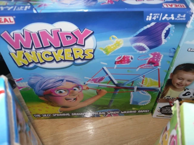 WINDY KNICKERS GAME by IDEAL - Fun Family Game for Kids 4+ Great Gift ...