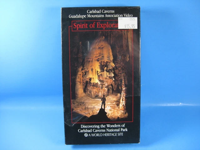 CARLSBAD CAVERNS SPIRIT Of Exploration VHS Guadalupe Mountains ...