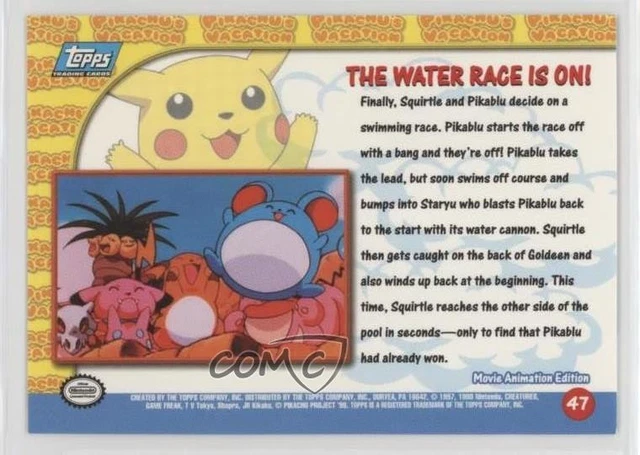THE WATER RACE is On! 1st Printing (Blue Topps Logo) #47 1999 0cv £1.04 ...