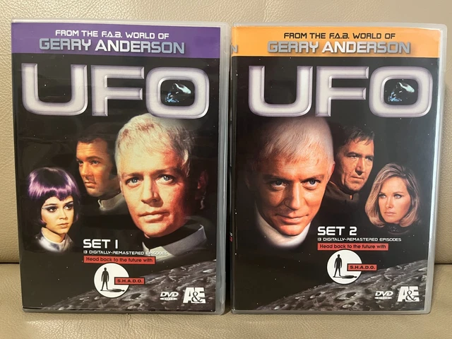 UFO GERRY ANDERSON'S British TV Series Complete 26 Episodes 8 DVD Disc ...