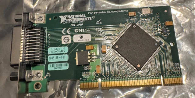 NI NATIONAL INSTRUMENTS NI PCI-GPIB IEEE 488.2 Interface Adapter Card ...