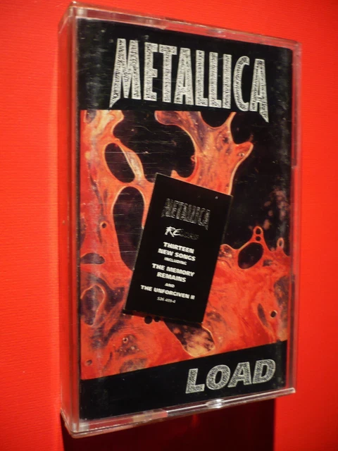 METALLICA - LOAD (1996) hard rock MC cassette Tape unique Hungary EX ...