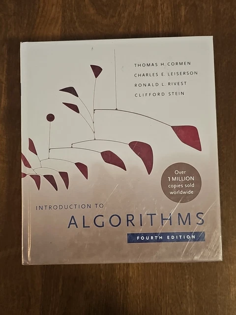 INTRODUCTION TO ALGORITHMS, Fourth Edition by Charles E. Leiserson ...