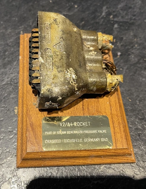 RARE WW2 ORIGINAL GERMAN V2 ROCKET Electrical Connector from Steam ...