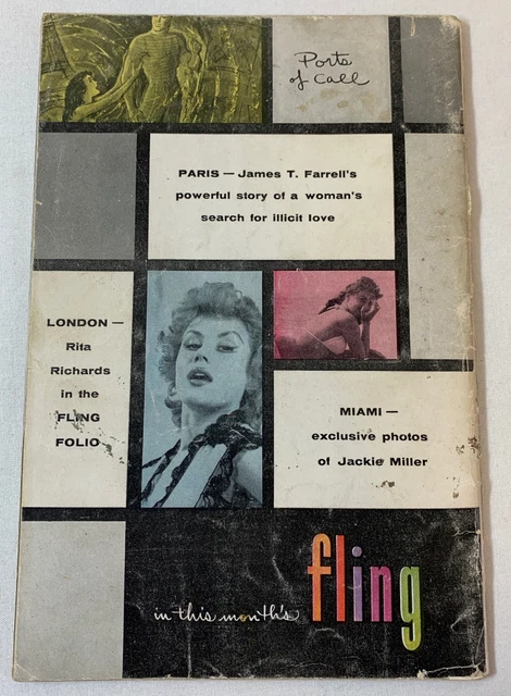 1957 FLING #5 ~ Jackie Miller (Bunny Yeager), Rita Richards, Donalda ...