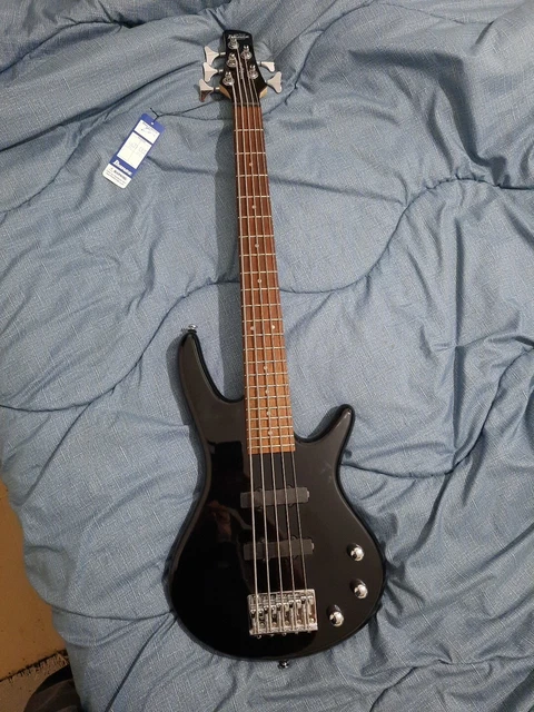 Ibanez 5 String Short Scale Bass Guitar Barely Used Gsrm25 Bk £15000 Picclick Uk