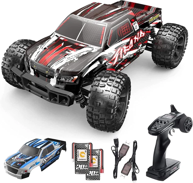 DEERC 9200E RC Cars 1:10 Scale Large High Speed Remote Control Car for ...