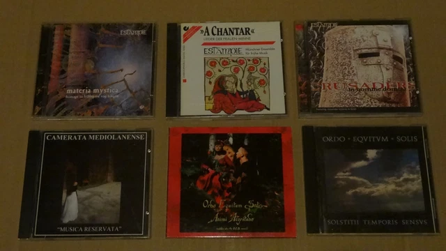 LOT 6 CD - Estampie, Ordo Equitum Solis, Camerata Mediolanense - Folk ...