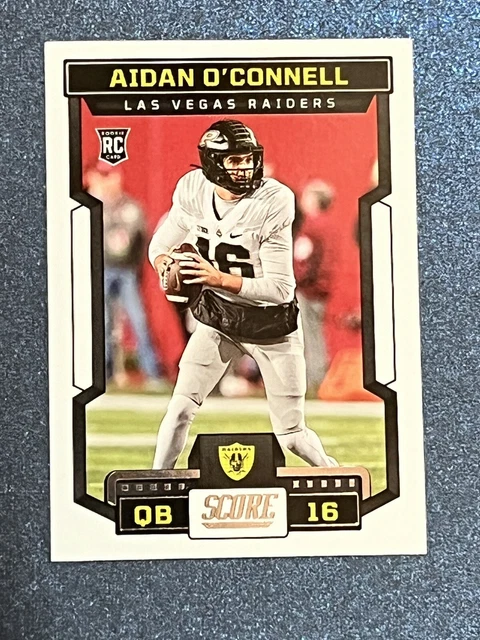 AIDAN O'CONNELL RC 2023 Panini Score #310 Las Vegas Raiders EUR 1,92 ... AIDAN O'CONNELL RC 2023 Panini Score #310 Las Vegas Raiders EUR 1,92 ...