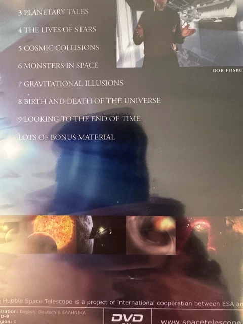 HUBBLE: 15 YEARS Of Discovery DVD Bob Fosbury Documentary AS NEW! £1.76 ...