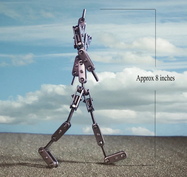 STAINLESS STEEL BALL & Socket Stop Motion Animation Character Puppet ...