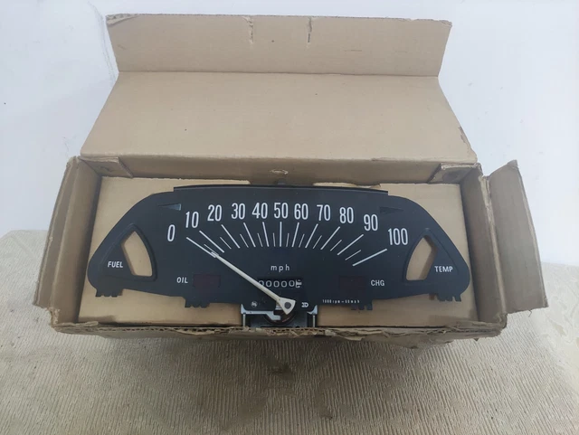NOS TOYOTA トヨタ 100mph SPEEDOMETER RHD PUBLICA 1000 2K KP30 KP36 # 83110 ...