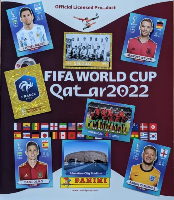 PANINI WM 2022 FIFA World Cup Qatar - 18 Sticker nach Wahl aussuchen! £4.77 - PicClick UK