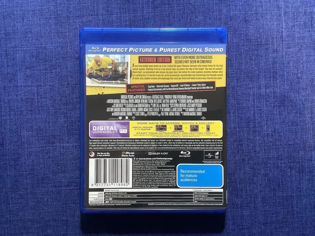 CENTRAL INTELLIGENCE (BLU-RAY, 2016) Dwayne Johnson , Kevin Heart ...