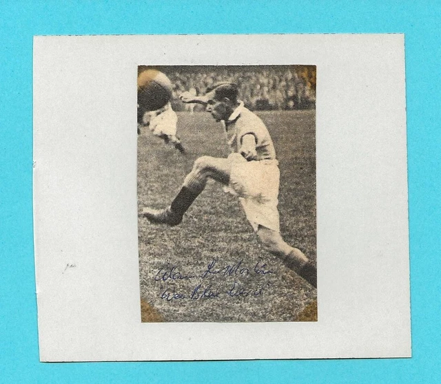 ALAN MORTON RANGERS Fc 1920-1933 Scotland Wembley Wizard Rare Original ...