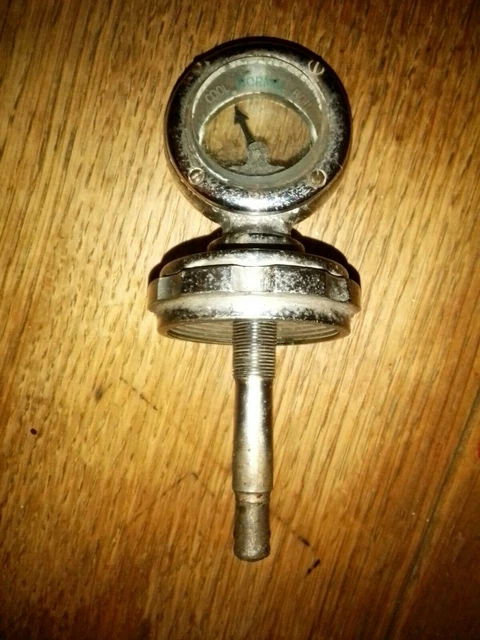 ANTIQUE WILMOT BREEDEN Calormeter Car radiator Temperature Gauge £175. ...
