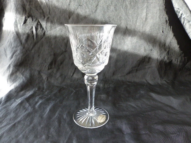 ANCIEN GRAND VERRE Souvenir De Communion En Cristal Taillee Cristal Schneider EUR 15,00 ...
