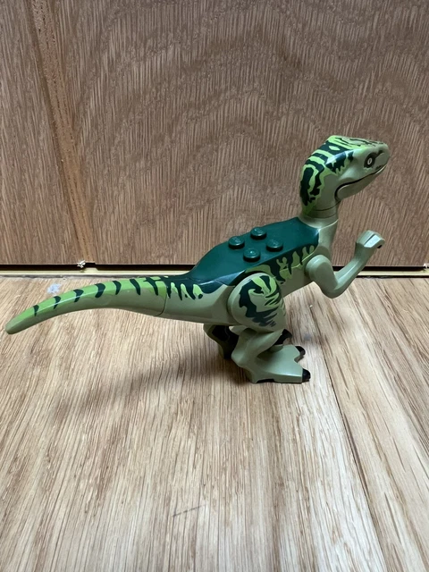 LEGO JURASSIC WORLD Minifigures Velociraptor Charlie Dinosaur raptor04 ...