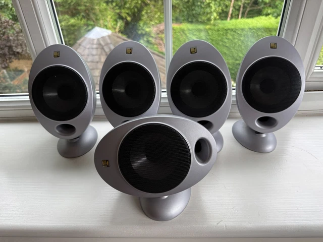 KEF SURROUND SOUND bookshelf speakers used £26.72 - PicClick UK
