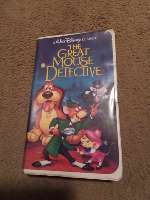 THE ADVENTURES OF the Great Mouse Detective (VHS, 1992) used £1.11 ...