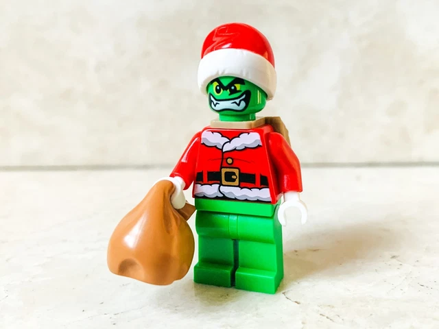 LEGO CITY TOWN IL GRINCH Jim Carrey Film TV Star Hollywood Minifigure ...