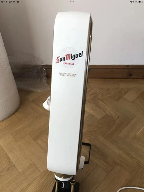 SAN MIGUEL BEER Tap Font Man Cave Home Bar Breweriana Spanish Beer £60. ...