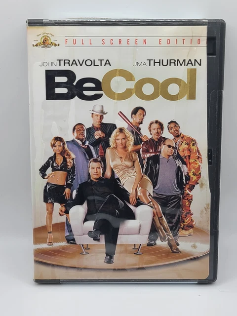 BE COOL (DVD 2005 Full Screen) John Travolta, Uma Thurman GENE HACKMAN ...