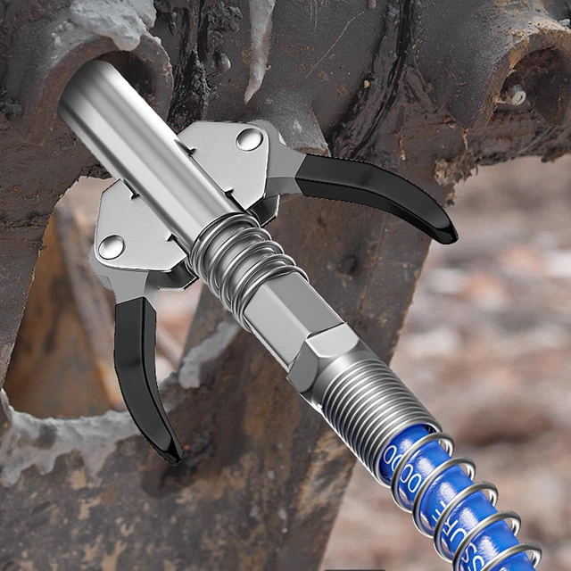 GREASE COUPLER HEAVY-DUTY Quick Release Grease Gun Couplers 12000PSI 7A ...