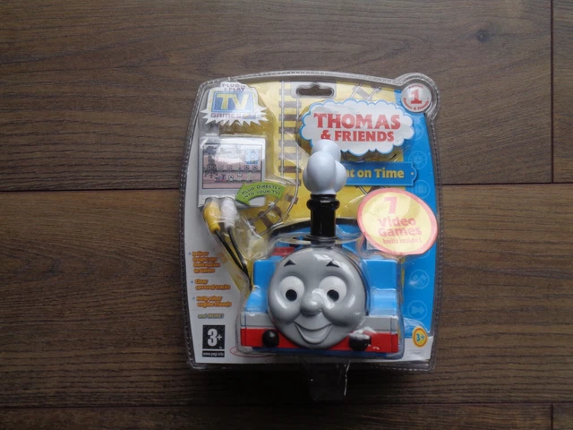 THOMAS THE TANK ENGINE PLUG n PLAY TV VIDEO GAME NEW SEALED RARE JAKKS ...