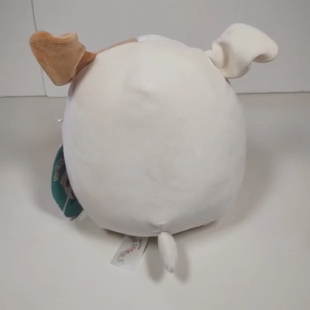 SQUISHMALLOW - BROCK - Brown/White Cuddly Plush with Tag - Fuzzy Belly ...