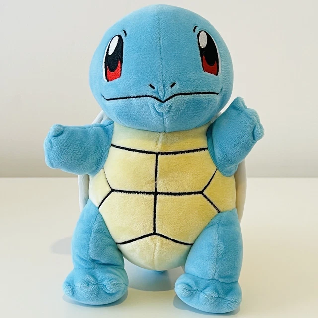POKÉMON SQUIRTLE SOFT Plush Teddy Bear Toy Nintendo Official Genuine ...
