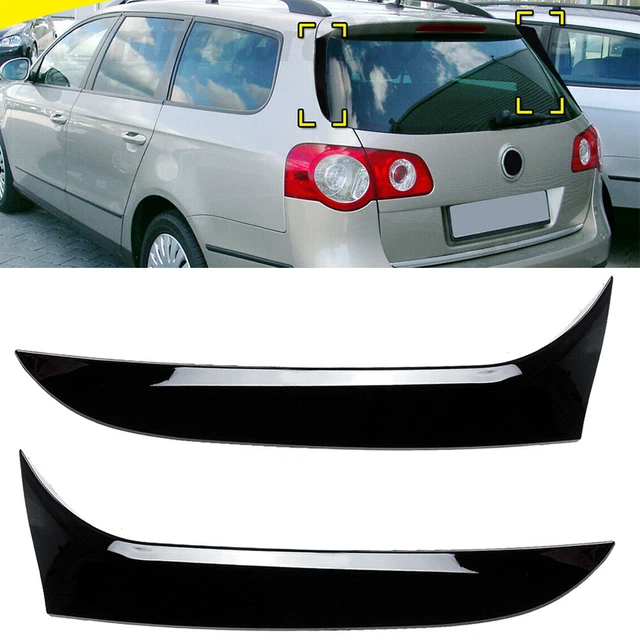 REAR WINDOW SIDE Spoiler Canard Splitter For VW Travel Version Passat ...