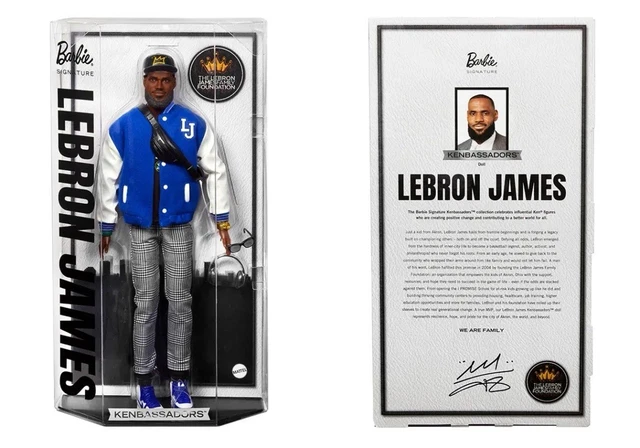 MATTEL BARBIE SIGNATURE Lebron James Kenbassadors Ken Doll HRM33 2025 ...