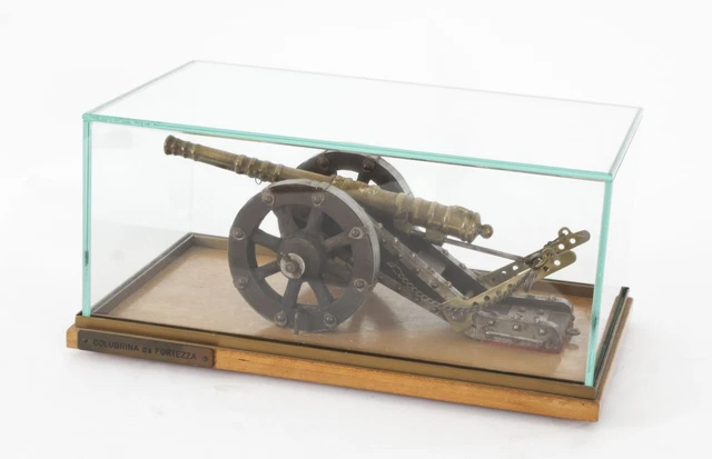 ANTIQUE BRONZE CASED Model Colubrina da Fortezza Cannon 19th Century £ ...