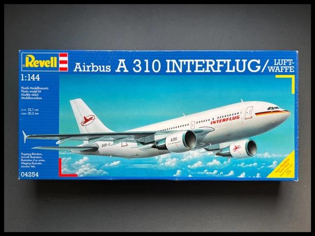 REVELL AIRBUS A310 Interflug / Luftwaffe 1:144 Modèle Kit EUR 88,72 - PicClick FR