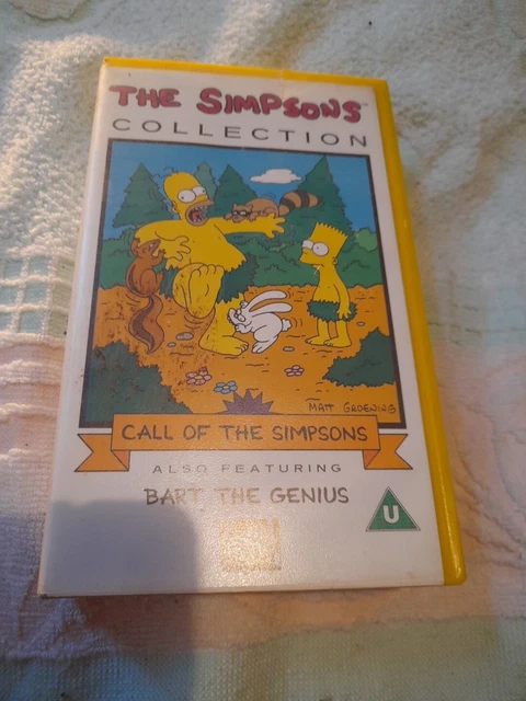 THE SIMPSONS COLLECTION Call Of The Simpsons (VHS) £6.38 - PicClick UK