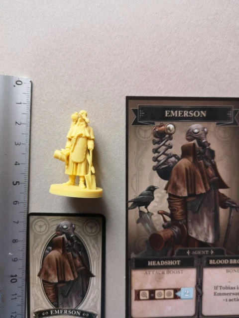 Emma Swanson Miniature Card Steampunk Victorian Rise Of Moloch World