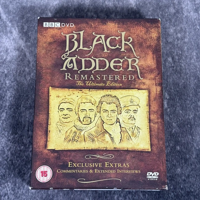 BLACKADDER REMASTERED THE Ultimate Edition DVD Box Set - Series 1-4 ...