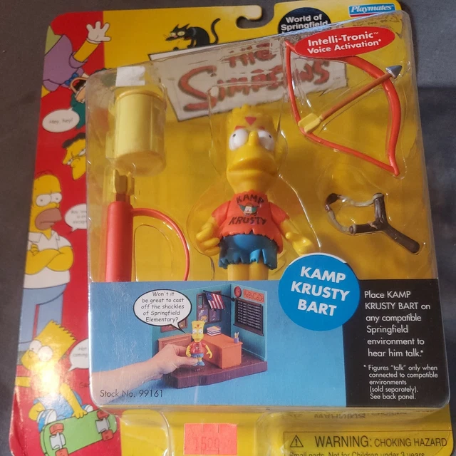 THE SIMPSON'S PLAYMATES Interactive Kamp Krusty Bart New in Original ...