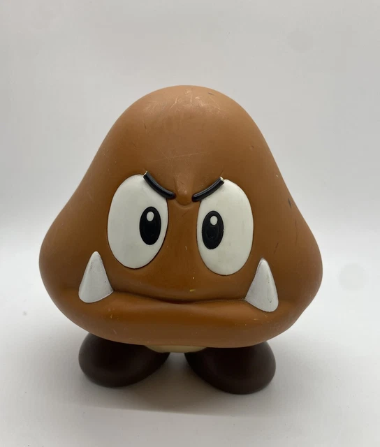 SUPER MARIO GOOMBA World Of Nintendo Vintage Plastic Figure Toy ...