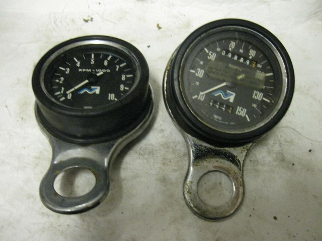 TRIUMPH T140 OR T160 Clocks Speedo And Rev Counter £200.00 - PicClick UK