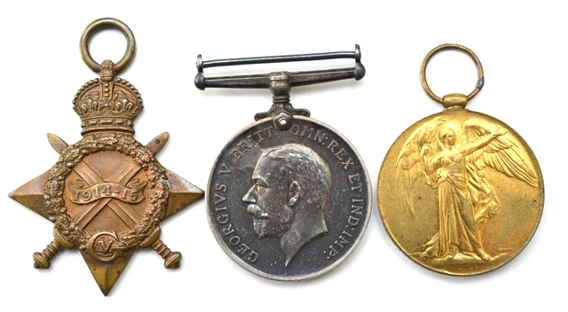 WW1 MEDALS ~ Arthur Edward Cobley ~ ASC ~ Army Service Corps ~ From ...