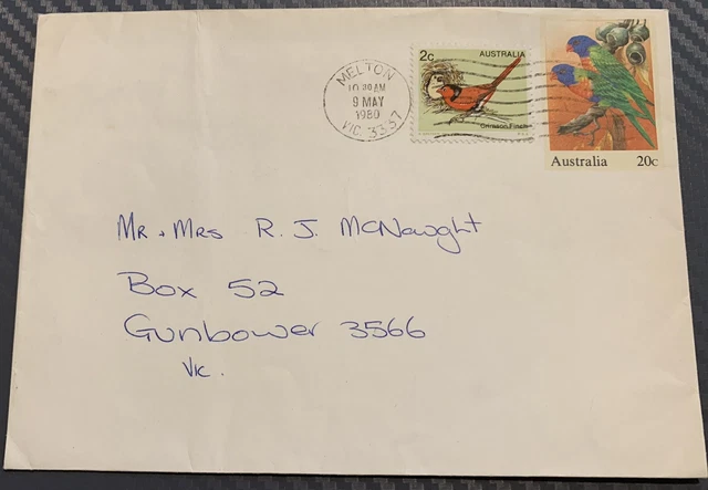 AUSTRALIA STAMPS PRE stamped envelope birds 1980 $1.20 - PicClick AU