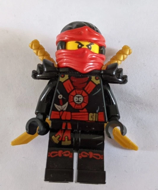 LEGO NINJAGO MINIFIGURE - Deepstone armour Kai (With 2 Golden Swords) £ ...