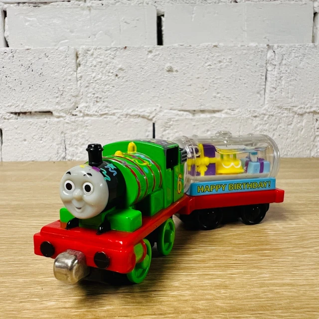 HAPPY BIRTHDAY PERCY - Thomas & Friends Take n Play Along Diecast Push ...