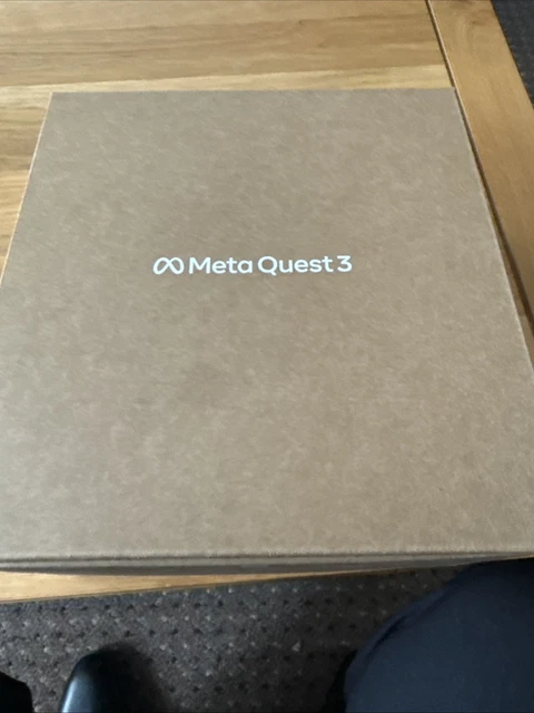 META QUEST 3 Standalone VR Headset 512GB with Box and Accessories Good ...